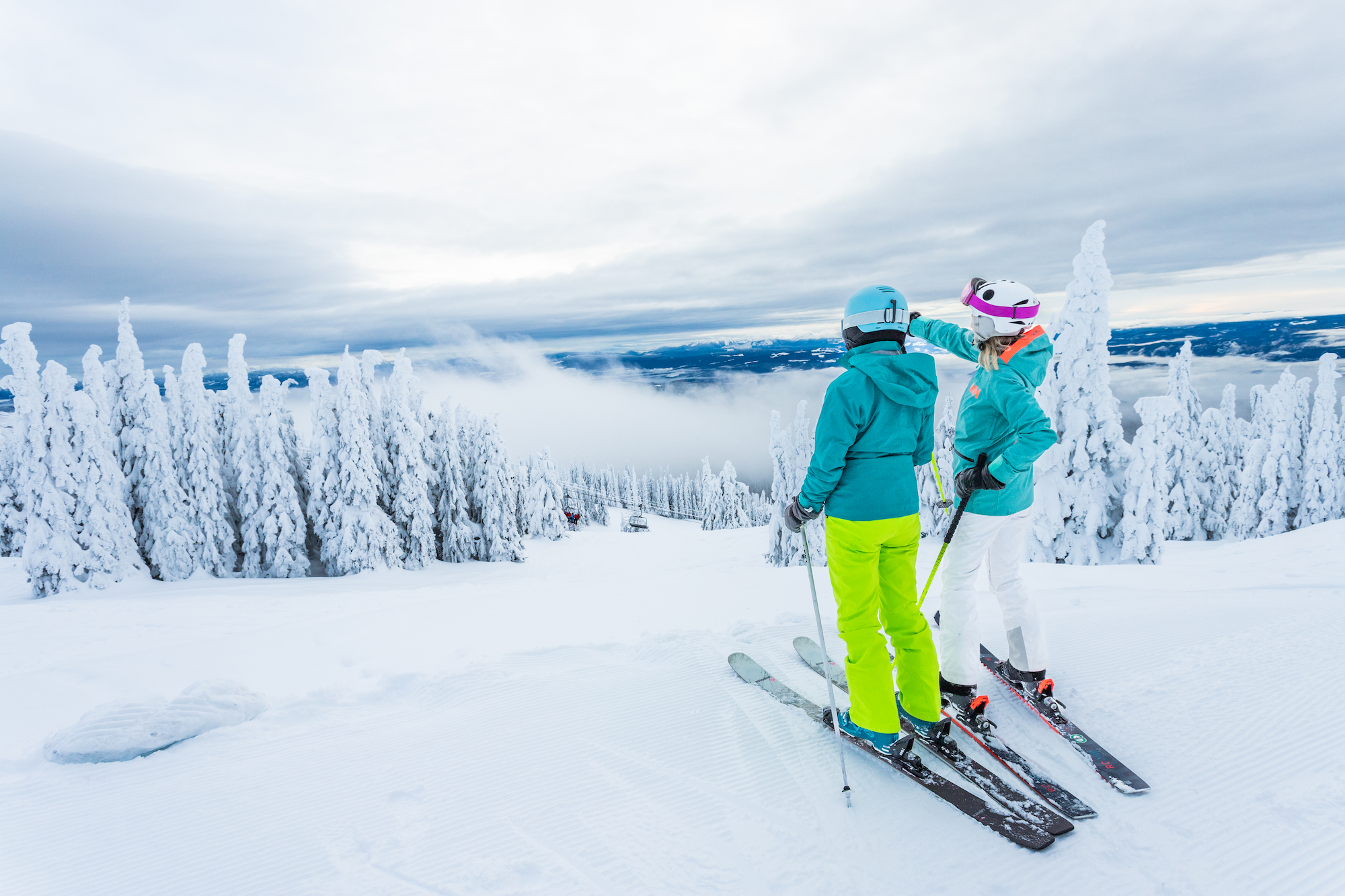 Skiing road trips tie in epic snow, après, spring festival vibes ...